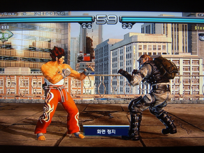 PSP해상도업만했다는 철권5DR | 철권 7