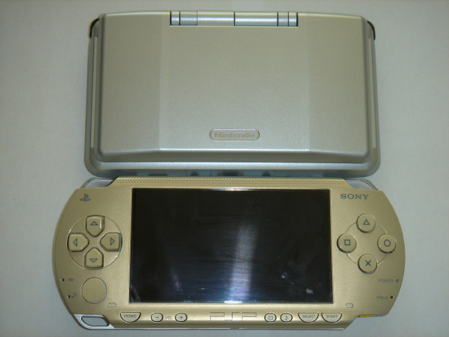 PSP 본격 NDS vs PSP 비교본체 박스 카트리지 UMD 등