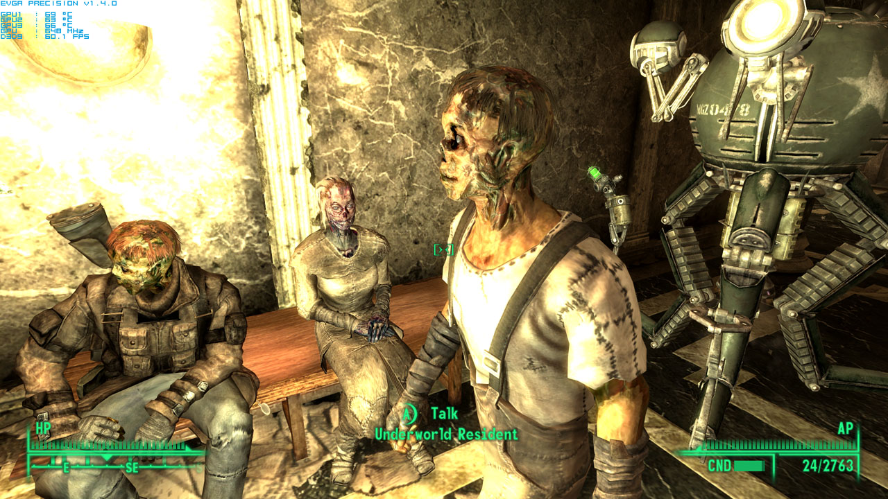 Fallout 3 [Underworld - 캐릭터 인물 중점] | 폴아웃 4