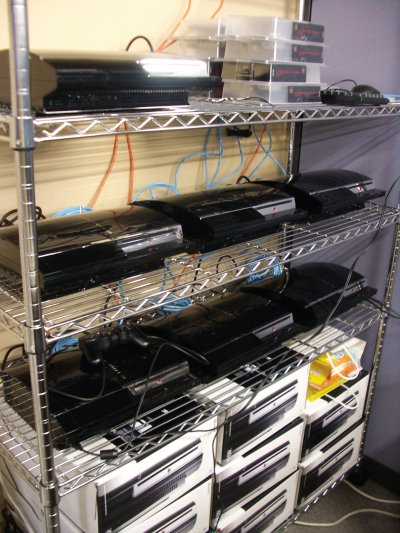 PS3 cluster computer 이미지 | 플레이스테이션 정보