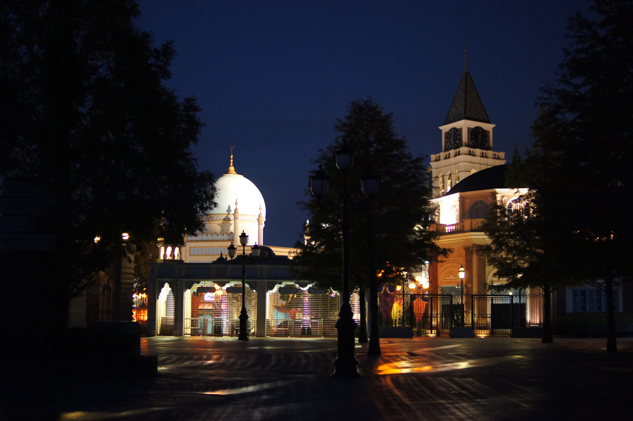 [NEX5] 새벽의 에버랜드 입구 | 여행 행사 풍경 사진 갤러리