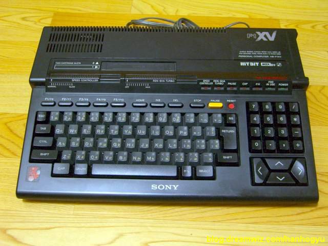 소니 MSX 2+ F1 XV 를 소개합니다 !!! | 추억의 게임 갤러리