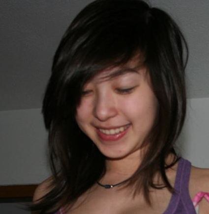 보라색 탱크탑녀 - 후방주의 - 꾸르